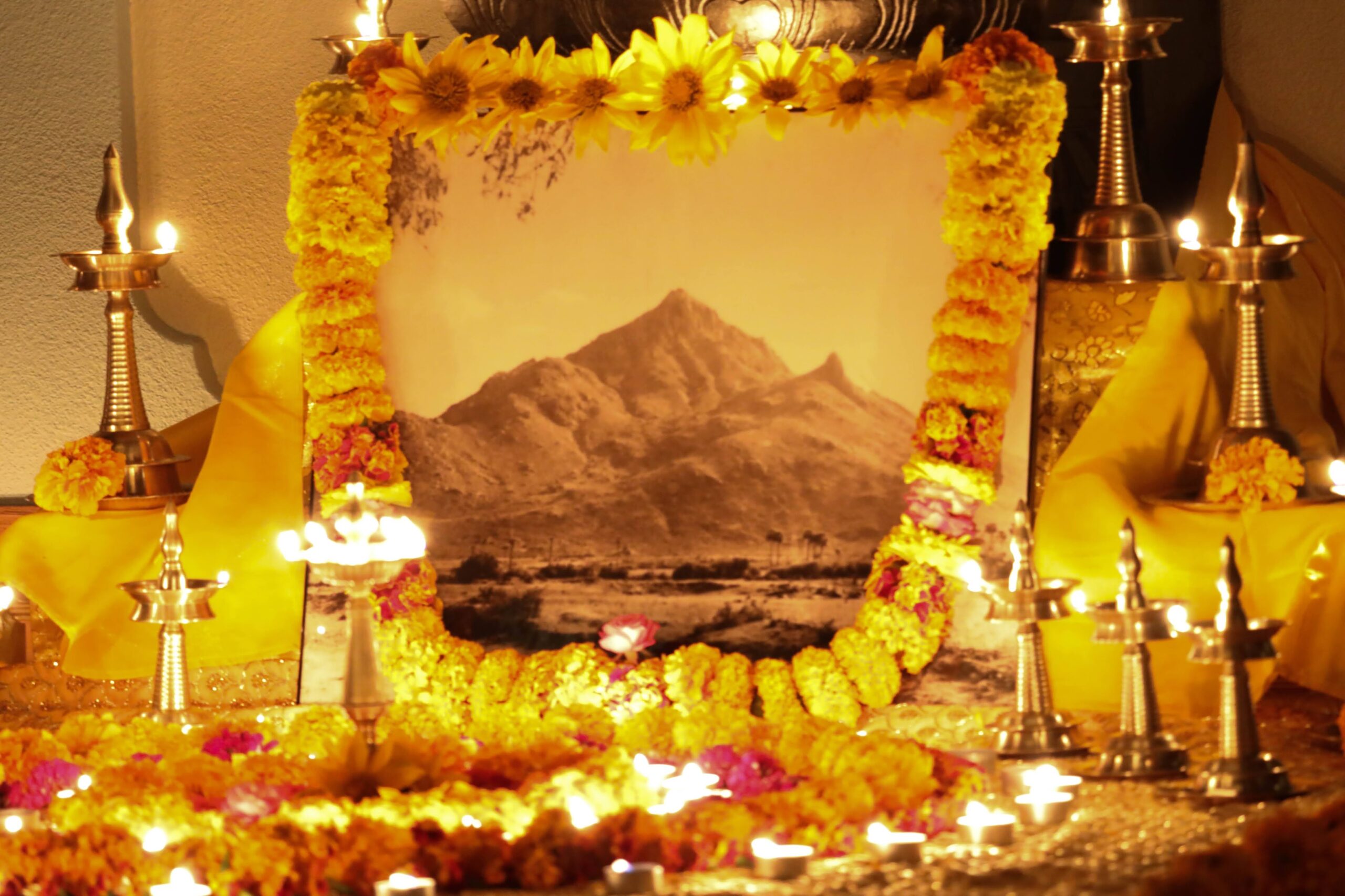 Karthigai Deepam - Society of Abidance in Truth (SAT Temple)